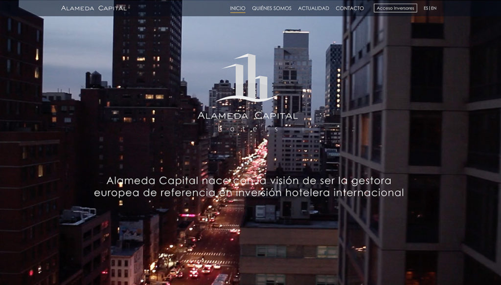DISEÑO WEB ALAMEDA CAPITAL – Estudio de Diseño Gráfico y Web en Madrid ...